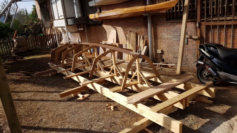 New Wooden Snipe Under Construction - SnipeToday - Snipe Class ...