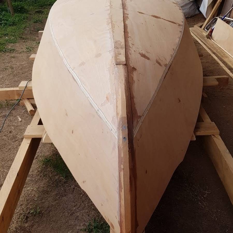 New Wooden Snipe Under Construction - SnipeToday - Snipe Class ...