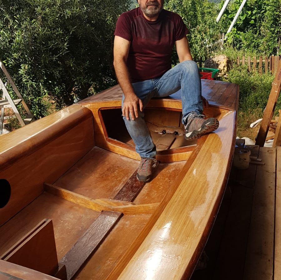 New Wooden Snipe Under Construction - SnipeToday - Snipe Class ...