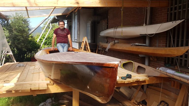 New Wooden Snipe Under Construction - SnipeToday - Snipe Class ...