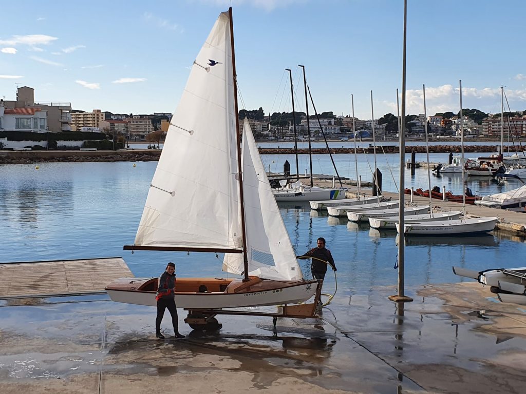 New Wooden Snipe Under Construction - SnipeToday - Snipe Class ...